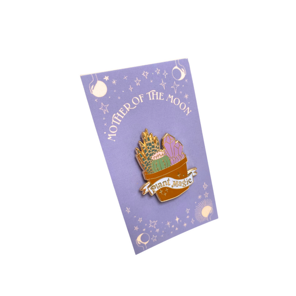Plant Magic Enamel Pin - Botanicalife