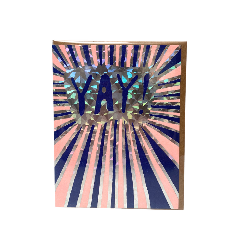 Yay! Holographic Card - Botanicalife
