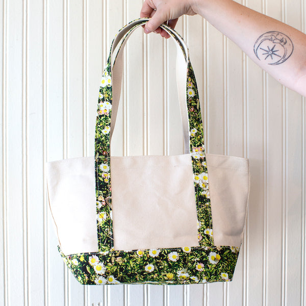 Small Heavy Weight Canvas Tote - Botanicalife