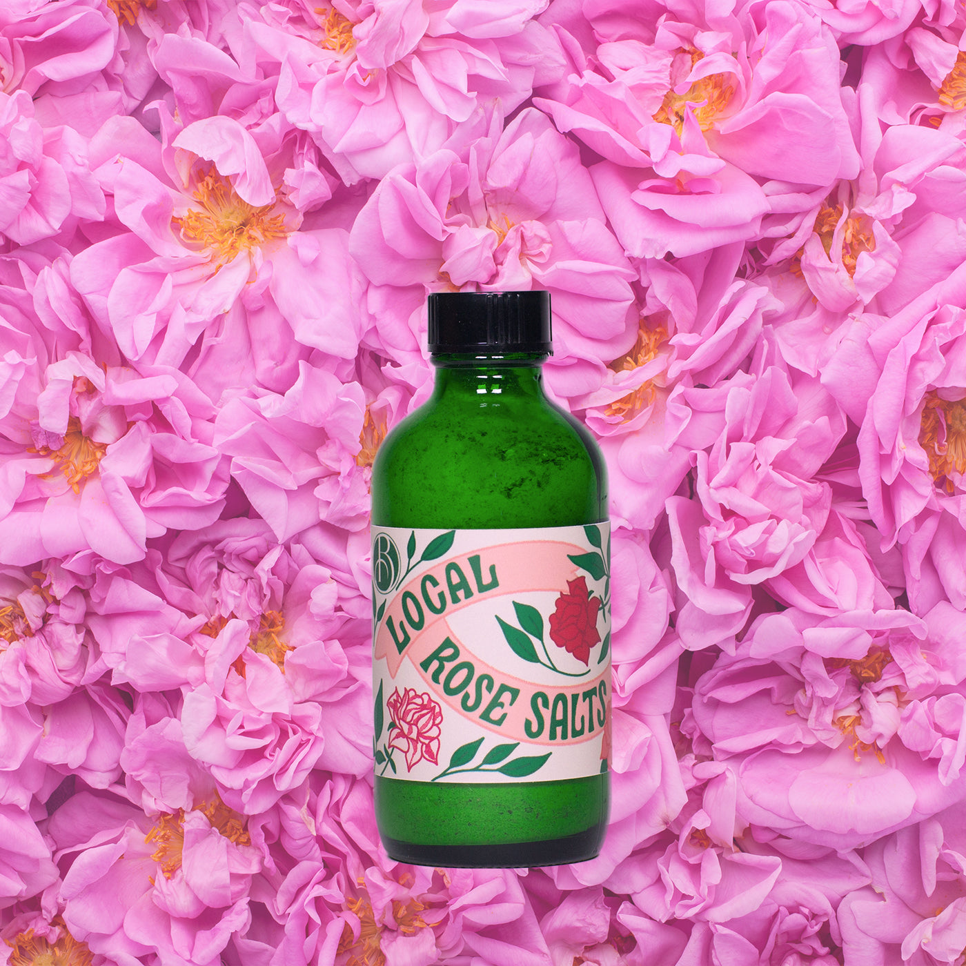 Local Rose Bath Salts - Botanicalife